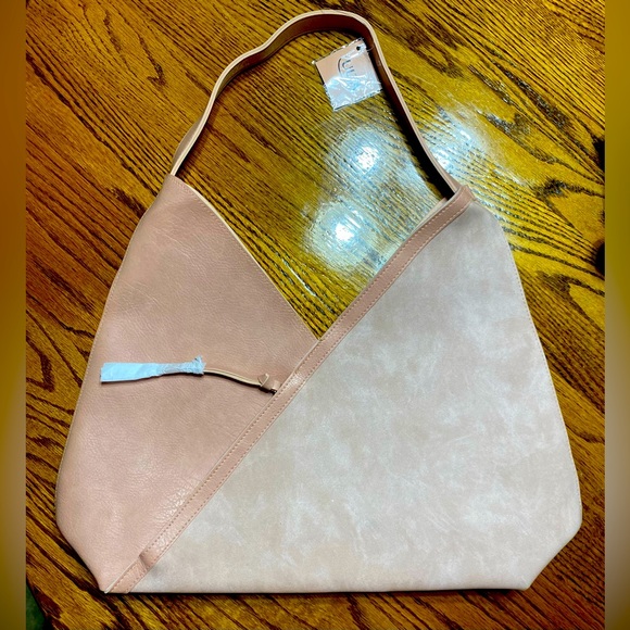 Ulta Beauty | Bags | Nwt Ulta Faux Leather 2tone Pink Tote | Poshmark